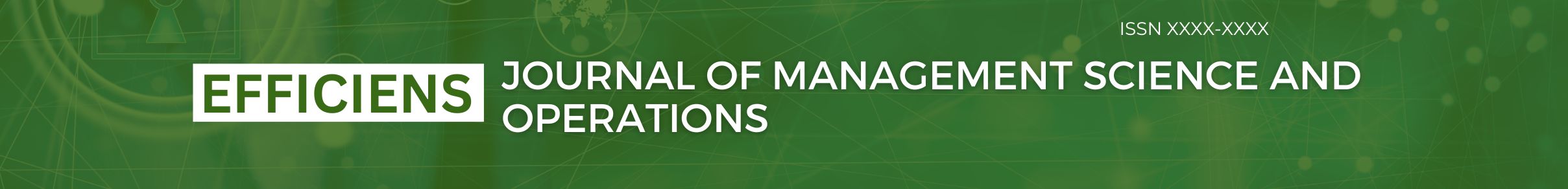 Login | Efficiens : Journal of Management Science and Operations